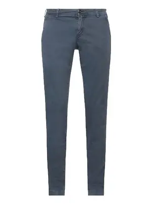 MASON'S Man Pants Pastel Blue Size 42 Cotton, Lycra Navy Blue