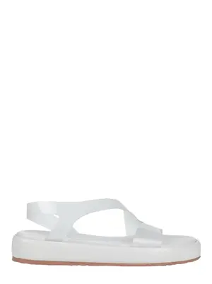 GIANVITO ROSSI Flat Sandals - Transparent