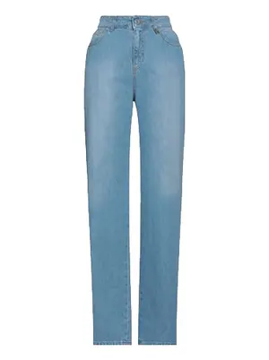 CAFÈNOIR Straight Leg Jeans - Blue