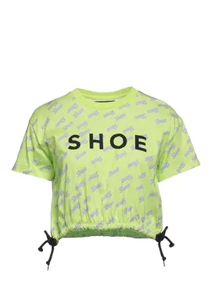SHOE Cotton Logo T-shirt - Acid Green