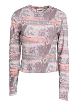 Guess Printed T-shirt - Red