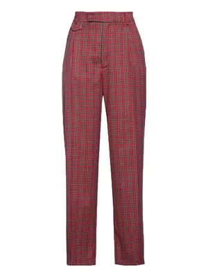 VICOLO Tapered Leg Pants - Red