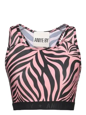 ANIYE BY ANIYE BY Zebra-Print Crop Top Pink