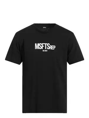 MSFTS T-shirt Size Cotton - Black