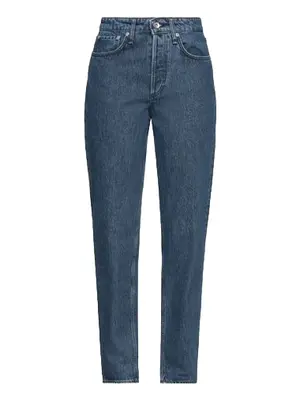 Rag & Bone Mom Fit Jeans In Organic And Recycled Cotton - Blue