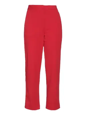 Dixie Tapered Leg Trousers - Red
