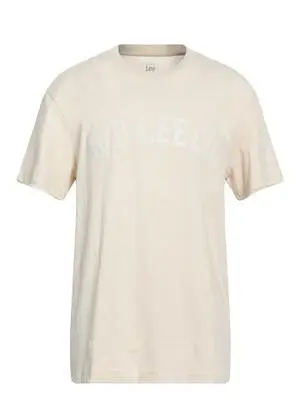 LEEM T-shirt Size Cotton - Beige