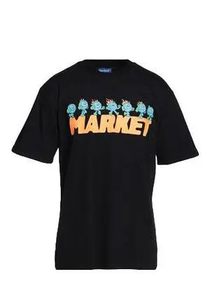 MARKET Keep Going T-shirt T-shirt Size Cotton - Black