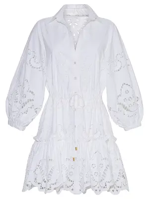 CARA CARA Cara Cara New York Robin Embroidered Mini Dress