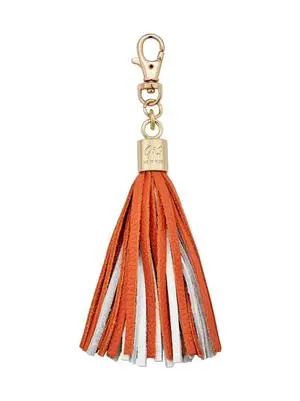 Gigi New York Tassel Bag Charm - Natural