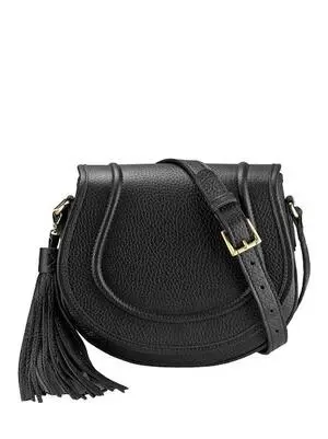 Gigi New York Jenni Saddle Bag - Black