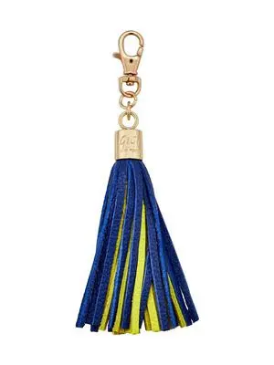 Gigi New York Tassel Bag Charm - Natural