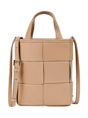 Gigi New York Chloe Mini Shopper - Natural