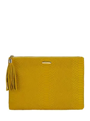 Gigi New York Uber Clutch - Natural