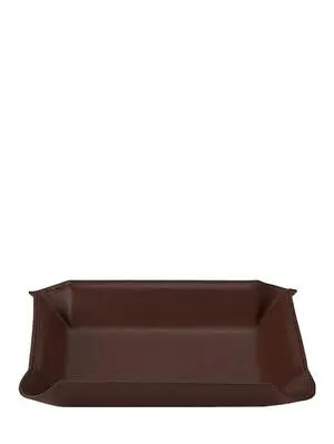 Gigi New York Leather Valet Tray - Natural