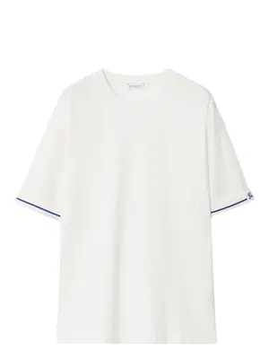 Burberry Short-sleeve Cotton T-shirt - White