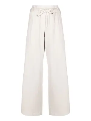 Brunello Cucinelli Straight-leg Trousers - Neutrals