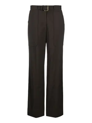 REJINA PYO Andie Straight-leg Trousers - Brown