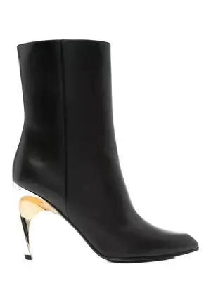 Alexander McQueen 95mm Armadillo Boots - Black