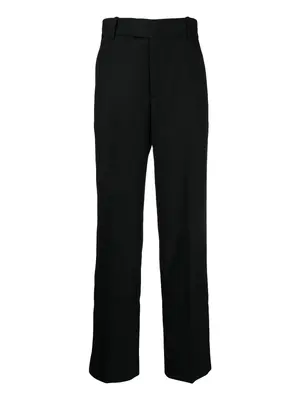 Maison Kitsuné Straight-leg Trousers - Black