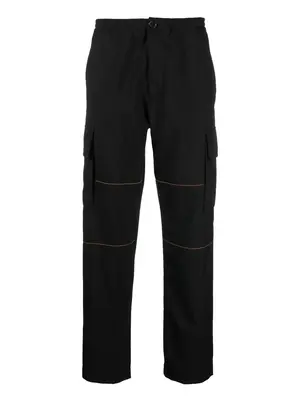 Marni Straight-leg Virgin Wool Trousers - Black