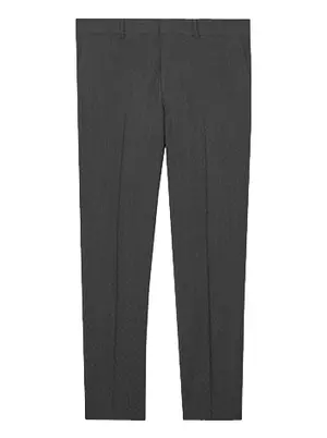 Cos COS Wool Tailored Straight Leg Pants Steel Grey