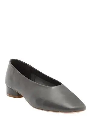 Jeffrey Campbell Trustee Leather Pumps - Grey