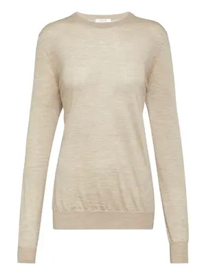 THE ROW Exeter Cashmere Top - Beige