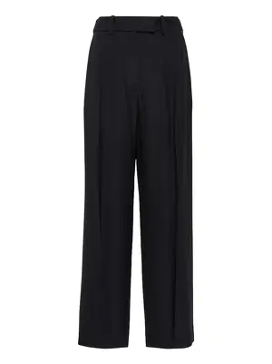 THE ROW Roan Wide-leg Pants - Black