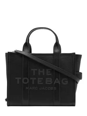 Marc Jacobs Leather Medium Tote Bag - Black