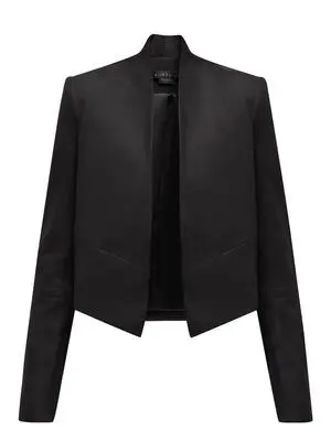 Alice + Olivia Harvey Suede Jacket - Black