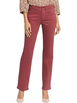 NYDJ Nydj Marilyn High Rise Straight Jeans Emotion
