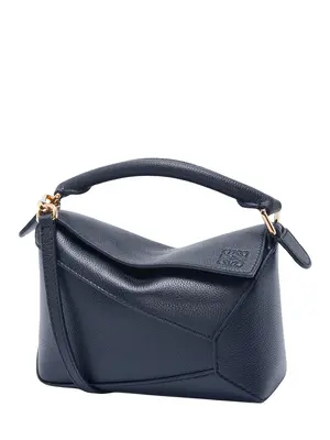Loewe Loewe Mini Puzzle Edge Bag Navy