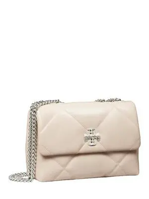 Tory Burch Small Kira Diamond Quilt Shoulder Bag - Soft Pink