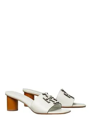 Tory Burch Ines Heeled Mule Gardenia