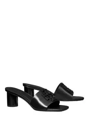 Tory Burch Ines Heeled Mule - Perfect Black