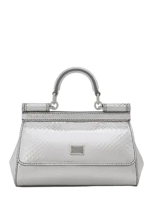 Dolce & Gabbana Sicily Handbag - Silver