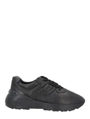 Hogan Leather Sneakers Black