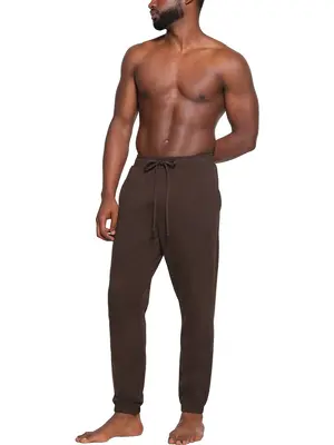 SKIMS Jersey Lounge Mens Jogger Espresso