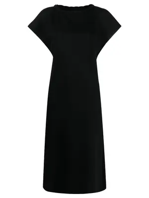 Viktor & Rolf Braided-collar A-line Dress - Black