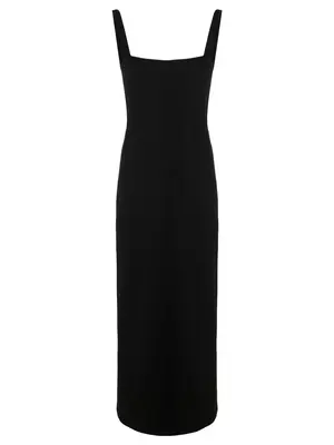 Helmut Lang Cut-out Maxi Dress - Black