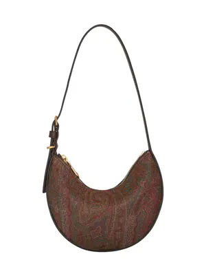 Etro Mini Essential Shoulder Bag - Brown