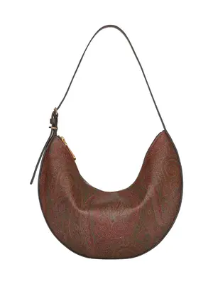 Etro Paisley-pattern Shoulder Bag - Brown
