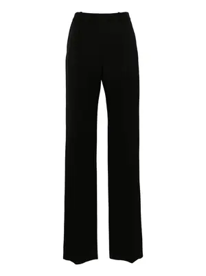Saint Laurent Straight-leg Tailored Trousers - Black