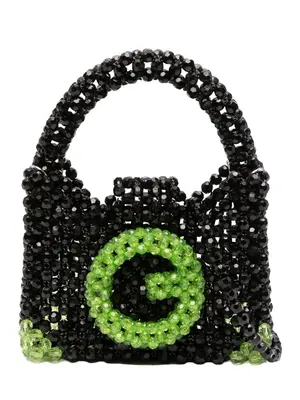 Germanier Bead-embellished Tote Bag - Black