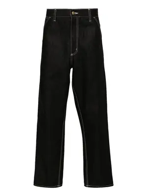 Carhartt Work In Progress Straight-Leg Jeans Black