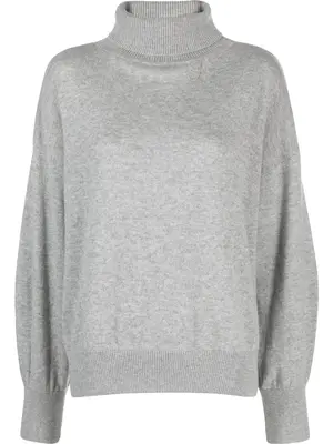 Max & Moi Chain-detail Jumper - Grey