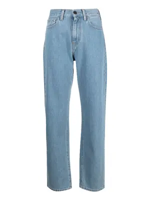 Carhartt Work In Progress Noxon High-rise Straight-leg Jeans - Blue