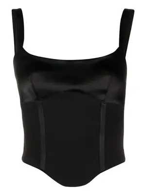RXQUETTE Crush Bodice Top - Black