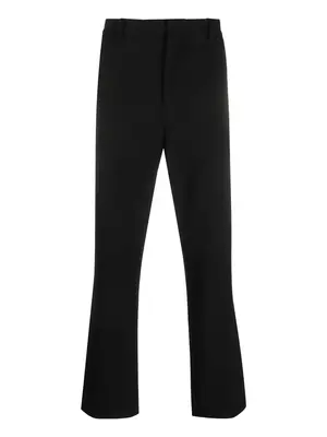 Karl Lagerfeld Punto Straight-leg Trousers - Black